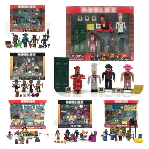 Sets Figures Roblox Robot Boys Girls Gift Toy Cake Topper Collection ...