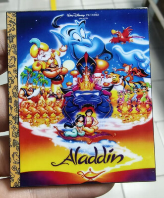 PIN ALADDIN GENIE JASMINE IAGO JAFAR ABU RAJAH SULTAN CAVE 3" JUMBO ...