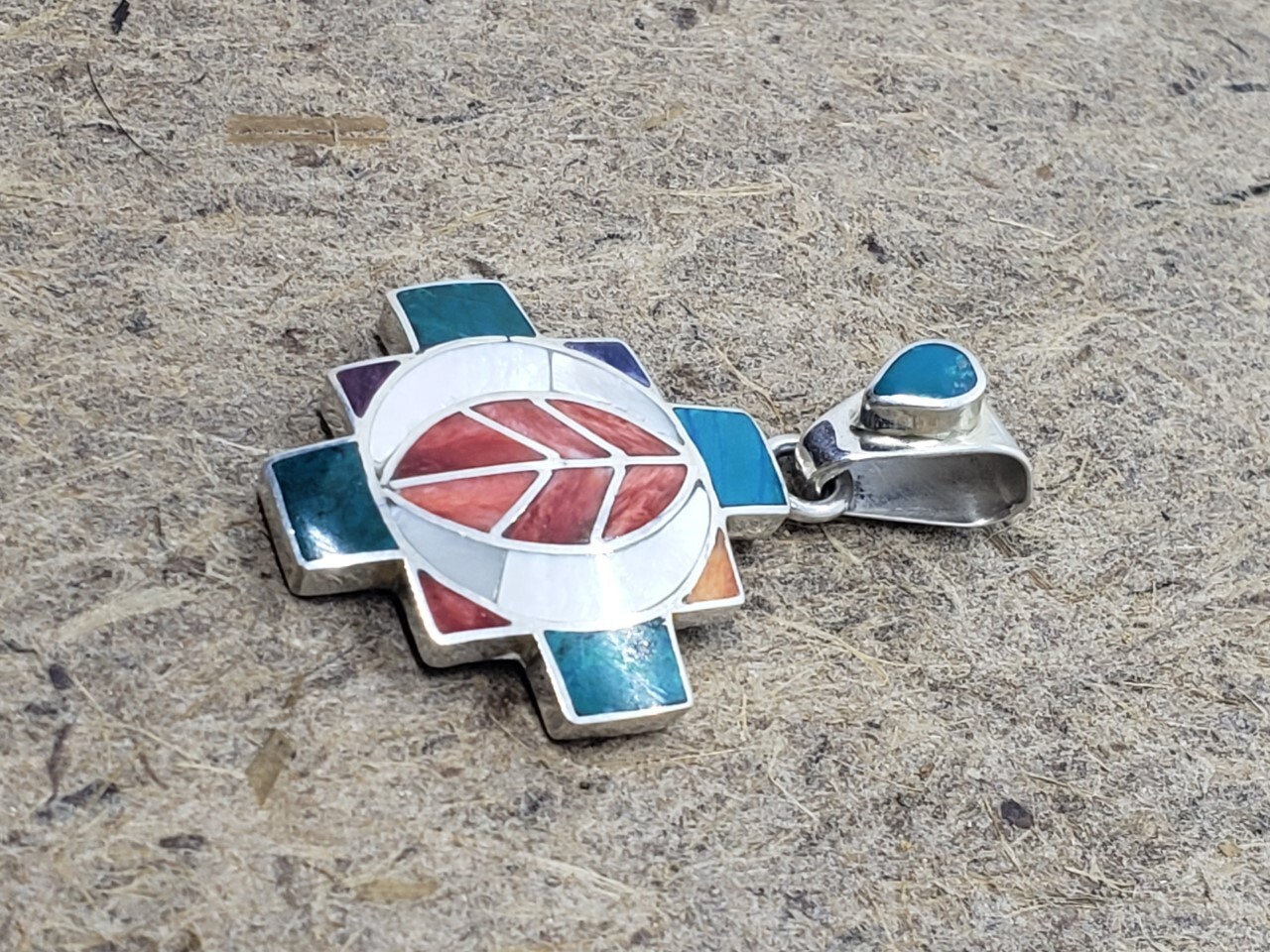 Peruvian Silver Jewelry - Inca Jewelry Pendant Inca leaf design | eBay