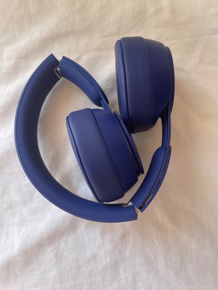 Beats by Dr. Dre Solo Pro On Ear Wireless Headphones Dark Blue FOR ...