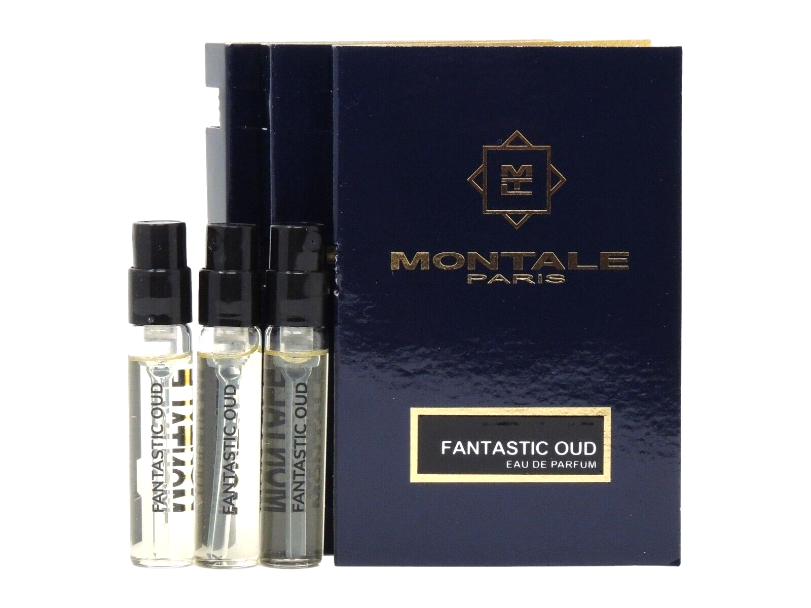 MONTALE PARIS FANTASTIC OUD EDP 2.0ml .06fl oz x 3 COLOGNE PERFUME ...