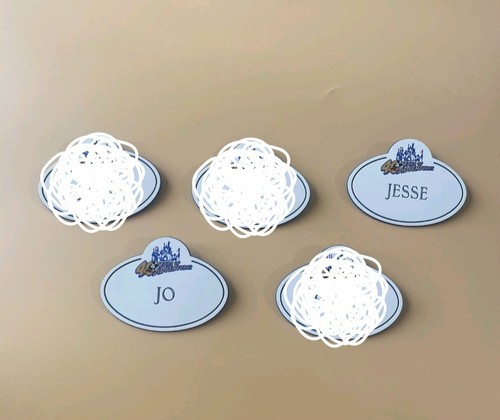 BUNDLE OF 2 Disney 2000s Cast Member Name Tags JO And JESSE | eBay