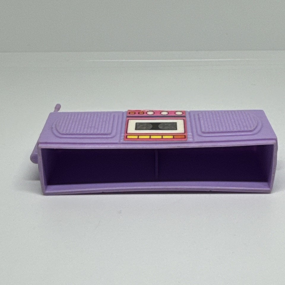 Vintage Barbie/Ken Doll Purple Boom Box Plastic Radio Toy | eBay