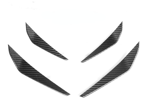 Real Carbon Fiber Front Side Splitter Fin Fit for BMW M3 G80 2020-2021 ...