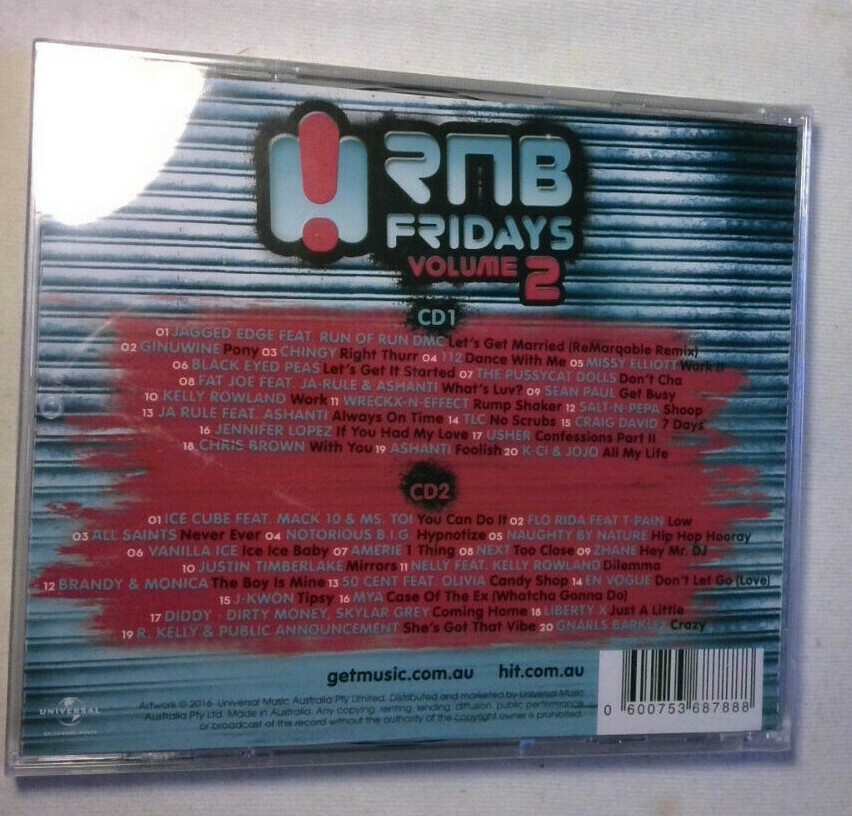 Rnb Fridays Vol 2 by Various (CD, 2016) for sale online | eBay