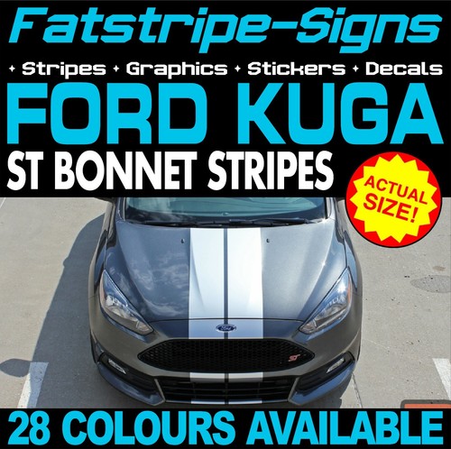 to fit FORD KUGA STRIPES GRAPHICS STICKERS DECALS CAR VINYL TITANIUM X ...