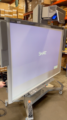 SMARTBOARD 800 DViT - 77in Interactive Whiteboard FSUX Mobile Stand SBA ...