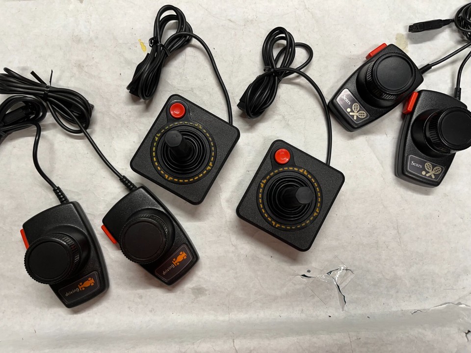 1977 SEARS Tele-Games Video Arcade Heavy Sixer Console System Original ...