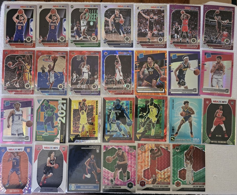 '19 - '22 NBA ROOKIE PARALLEL CARD LOT (48 CARDS) NR MT+ CONDITION | eBay