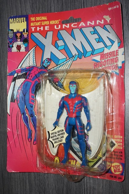 Marvel The Uncanny X-men Archangel White Wings 5in Action Figure 1991 ...