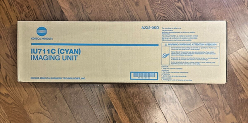 GENUINE SEALED KONICA MINOLTA IU711C (CYAN) IMAGING UNIT C654 C654e ...