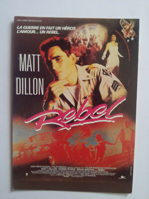 REBEL MATT DILLON carte postale postcard | eBay