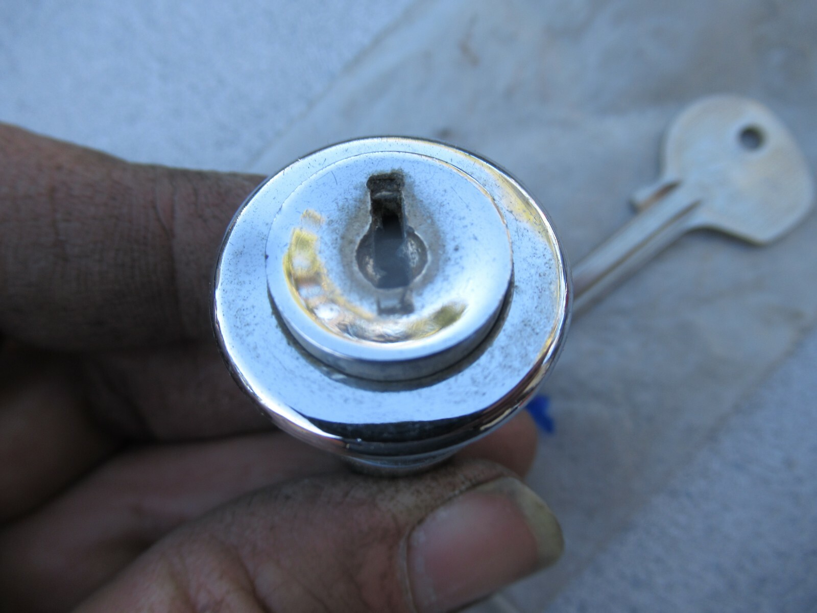 Porsche 356 Glove Box Lock with Uncut Key #19 C#110 | eBay