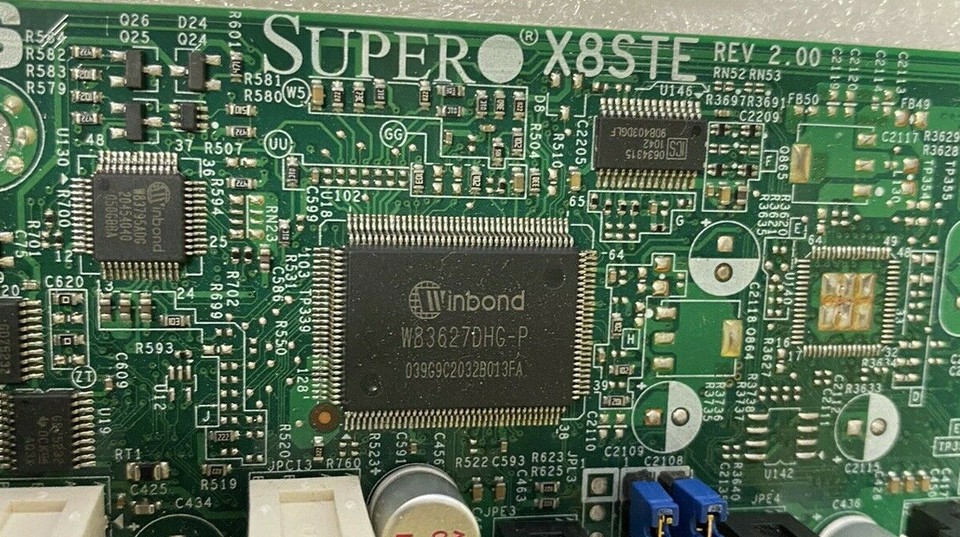 SuperMicro X8STE SERVER ATX MOTHERBOARD W/ Processor, 24gb Ram, Intel ...