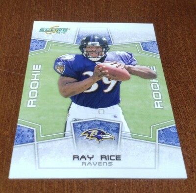 2008 Score Football Baltimore Ravens Football Card #374 Ray Rice ...