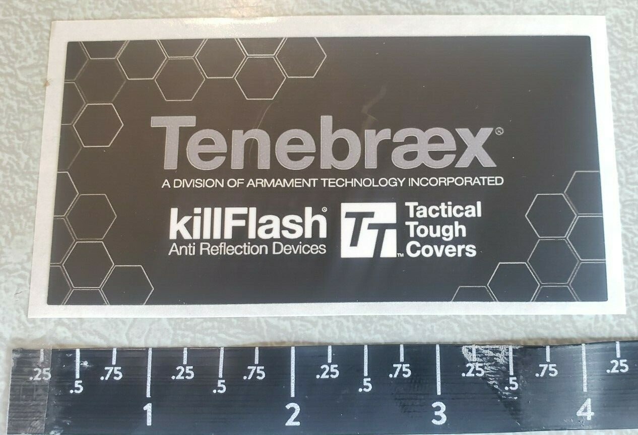 Tenebraex Killflash Reflection Devices Armament Technology Vinyl Decal ...
