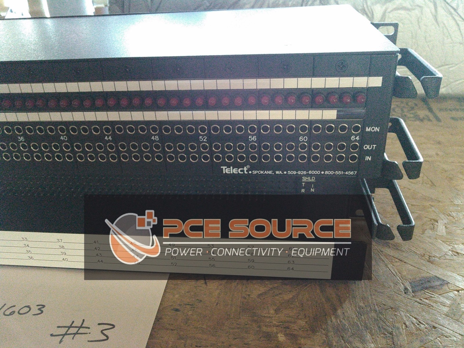 NEW Telect 010-0164-1603 64 Terminal DSX1 Panel #3 | eBay