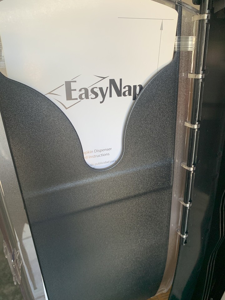 GP Tower Napkin Dispenser Black, EasyNap Wall Mount Standalone 54550 ...