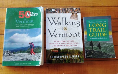 Vermont Hiking Trail Guide Book Lot Appalachian Trail Green Mountain ...