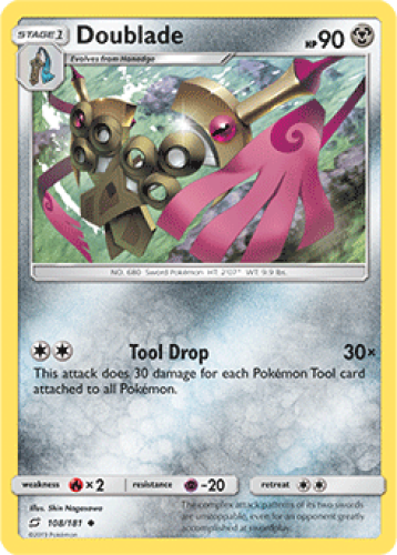 1x Doublade 108/181 Team Up Pokemon TCG Card NM | eBay