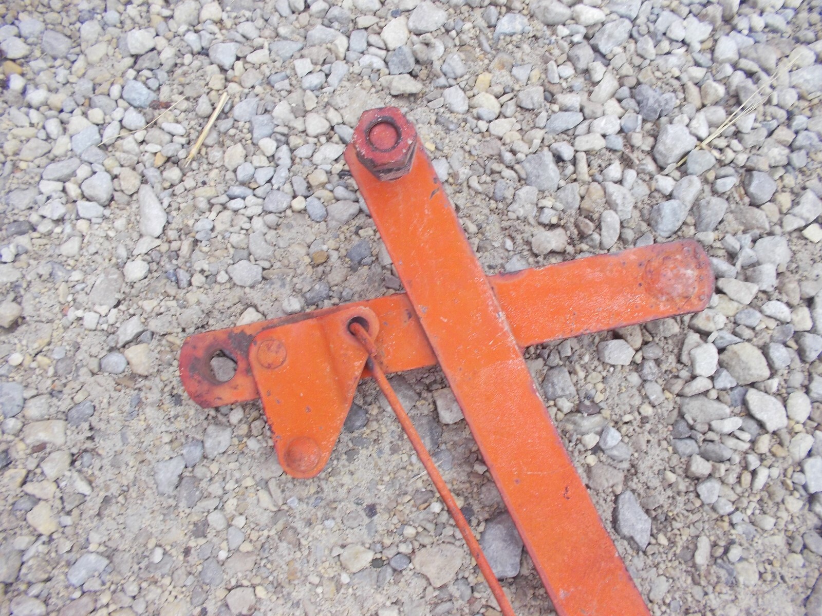 Allis Chalmers C tractor Orginal AC implement bar hand lift lever to ...