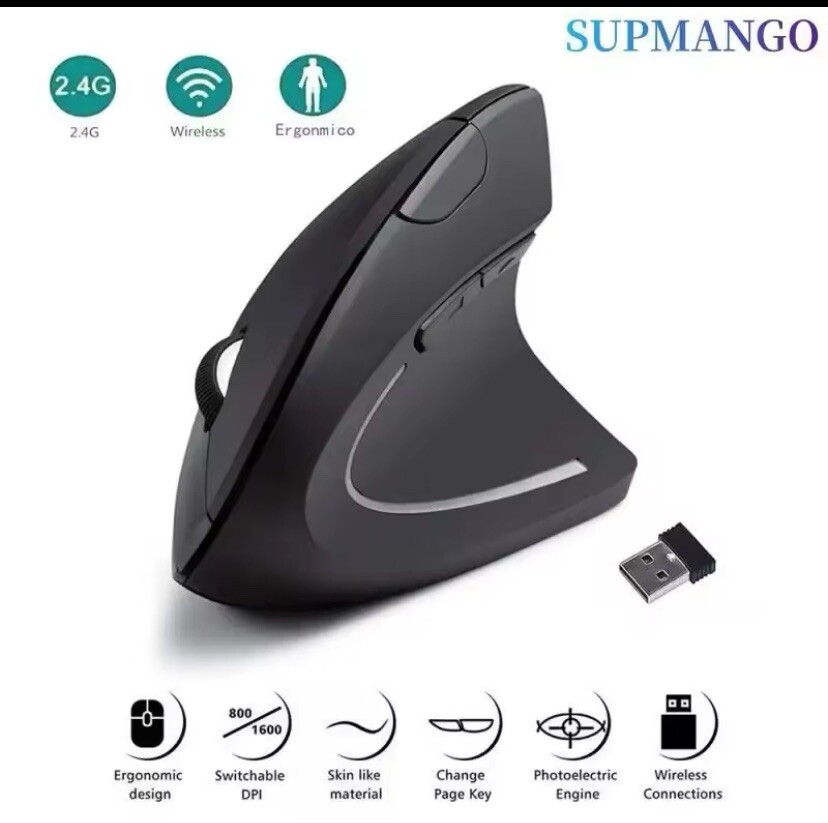 Vertical Mouse Swiftpoint ErgoPoint: Vertical Ergonomic Mouse