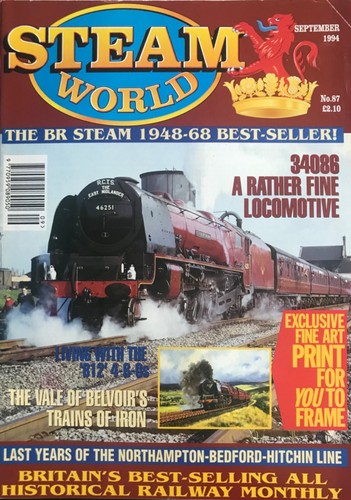 Back issue: Steam World magazine: No 087: 1994-09: September: EMAP ...