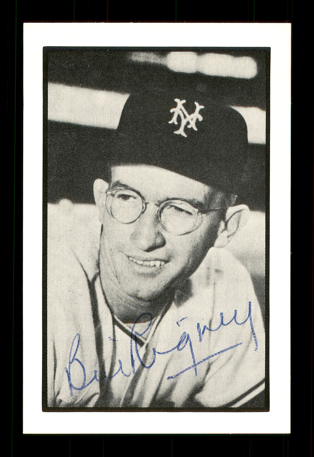 Bill Rigney Autographed 1983 Bowman 1953 Bowman Reprint Card #3 Giants ...