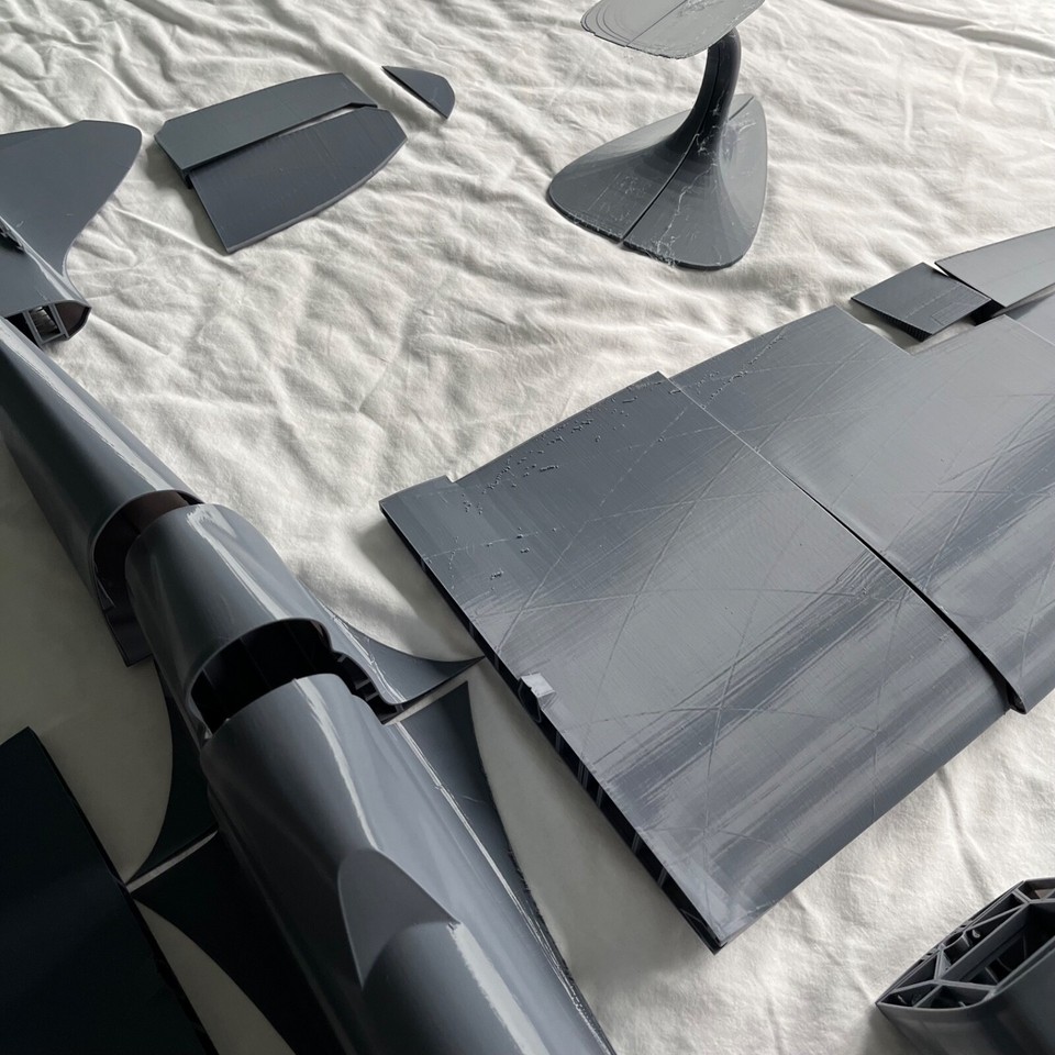 Spitfire Mk XVI Remote Control Airframe ( RC Aircraft Warbird ) 973mm ...