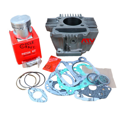 1984-85 Honda ATC125M ATC 125M Cylinder Jug Piston Gaskets Top End ...