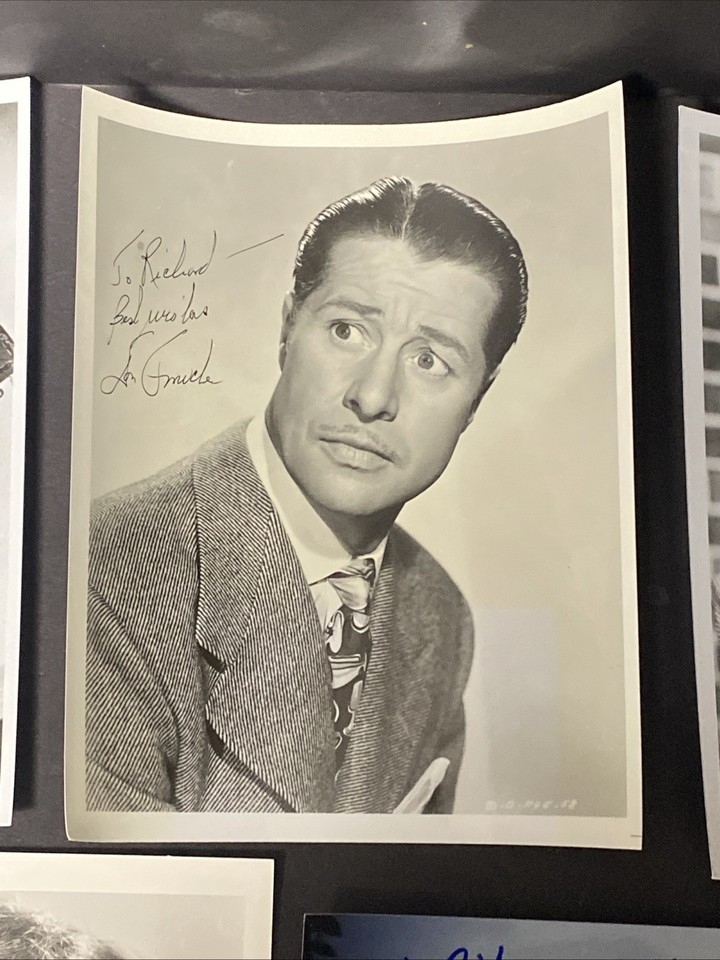 Lot Of 5 Original Signed Auto Lot 8x10 Gene Autry, Don Ameche, Edd ...