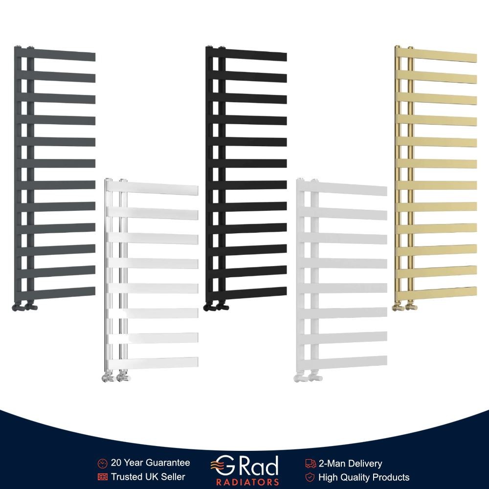 Ladder Towel Rail Radiator Heated Bathroom Heating Warmer Rads Modern G ...