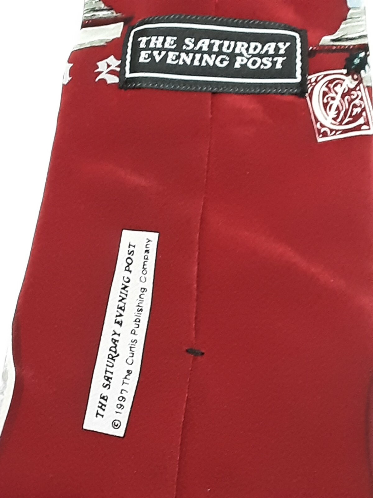 Saturday Evening Post Norman Rockwell Santa Claus Tie… - Gem