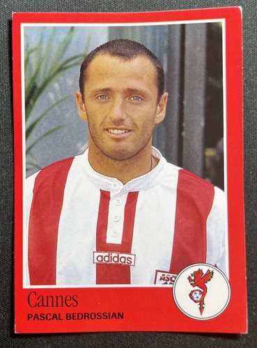 68 PASCAL BEDROSSIAN AS CANNES PANINI FOOT 97 1996-1997 FOOTBALL | eBay