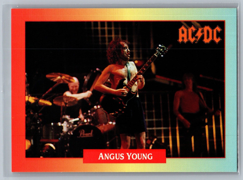 1991 Brockum RockCards Angus Young #24 Trading Card AC/DC | eBay
