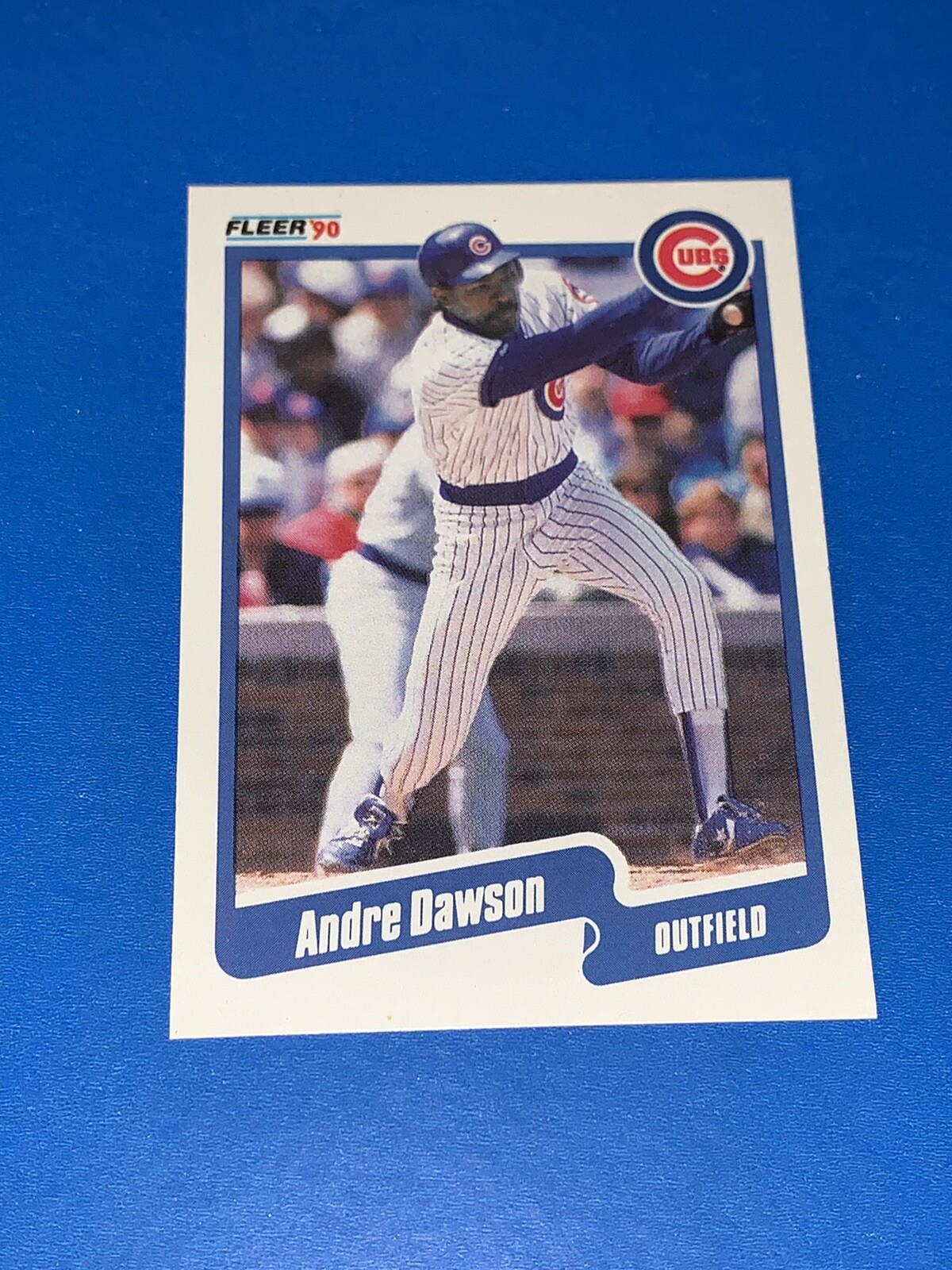 1990 Fleer Andre Dawson Baseball Card #29 Chicago Cubs Set Break NM ...