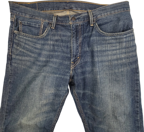 Levi's 559 Men's Denim Jeans Size 36x30 Relaxed Fit Dark Wash Blue ...