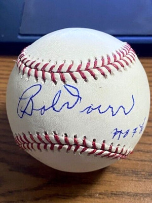 BOBBY DOERR 7 SIGNED AUTOGRAPHED OML BASEBALL! Red Sox! HOF! | eBay