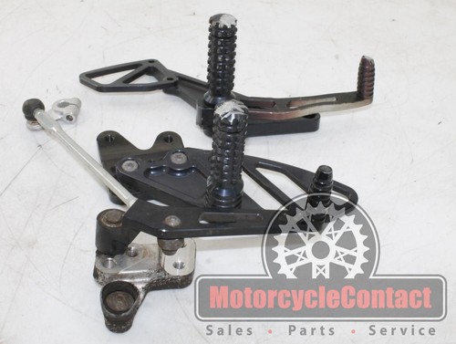 08-10 GSXR 750/600 REARSET REAR SET FOOT PEG RIGHT LEFT OEM LEVER PAIR ...