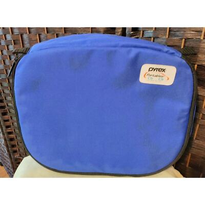 Pyrex Portables Insulated Carry Case - Bag Only! - Blue Handles ...
