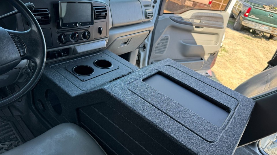 Ford F-250 05-07 Center Console Subwoofer Box Speaker Box 10” Woofer ...