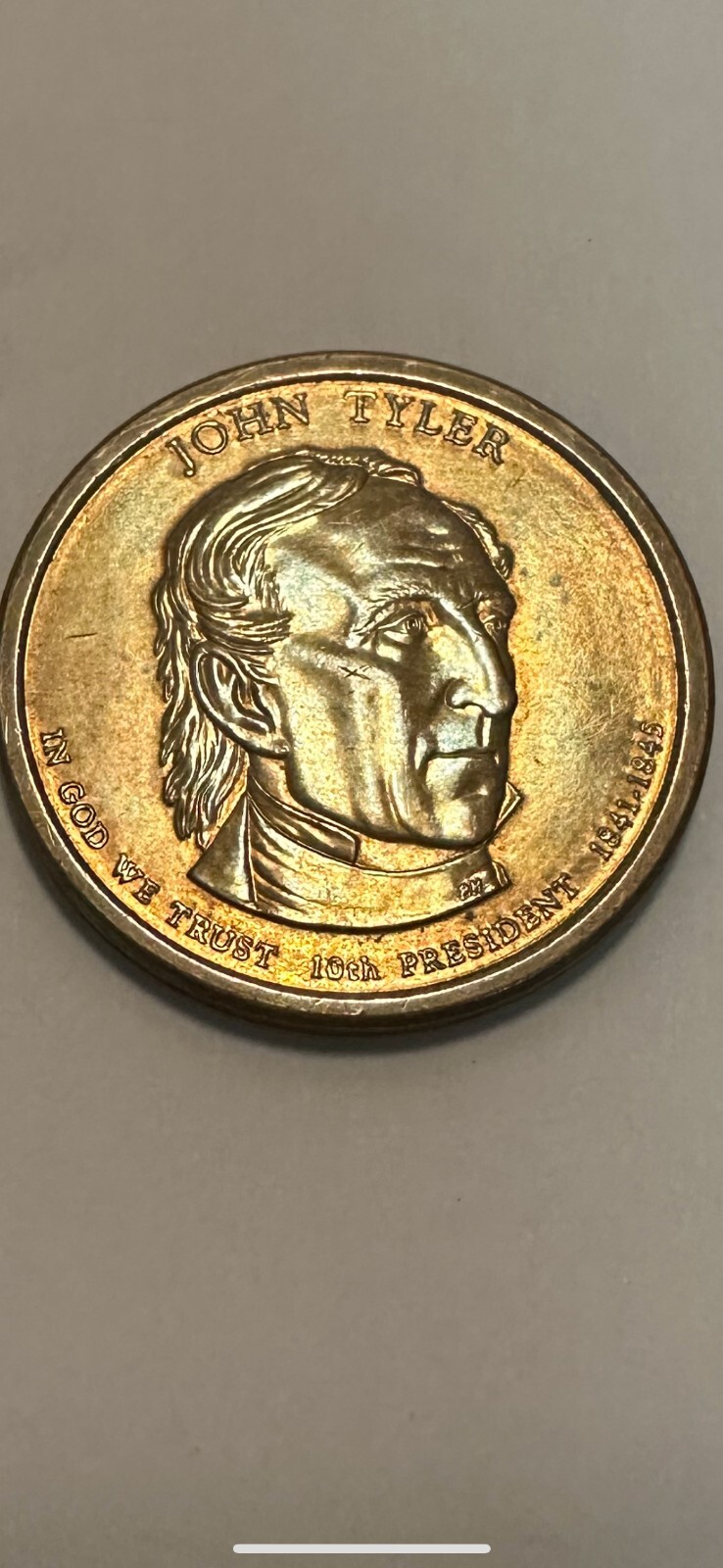 John Tyler American Presidential Coin 1841-1845 P Great Condition! | eBay