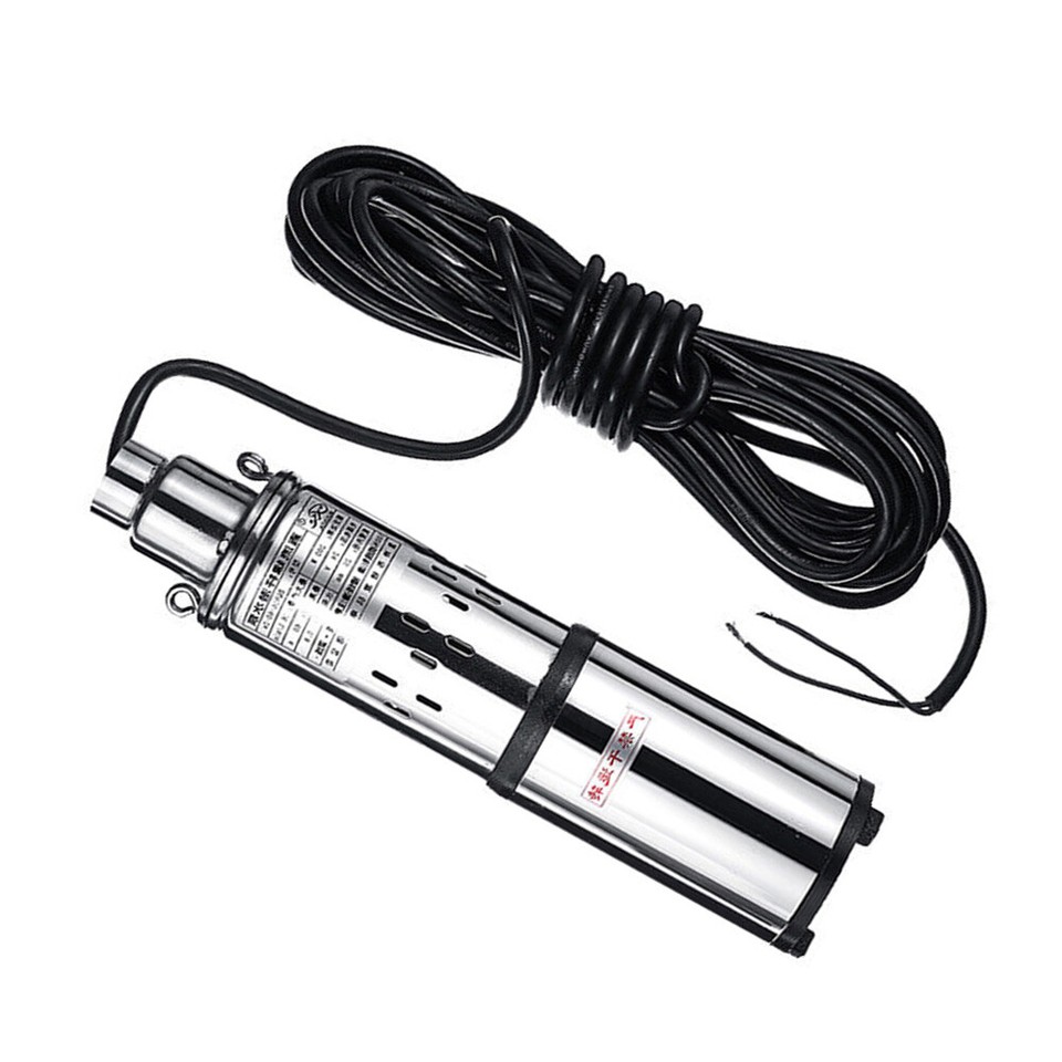 DC 24V 1.2m3/h Solar Power Water Pump Farm Ranch Submersible Bore Hole ...