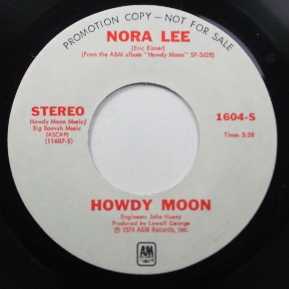 Rock Promo Nm! 45 Nora Lee - Howdy Moon / Howdy Moon On A&M Records | eBay