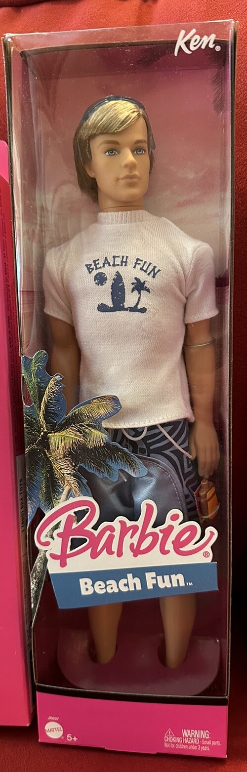 Barbie Beach Ken J6897, Fash. Ave. Ken Swimwear 18099, Surfin’ Wear ...