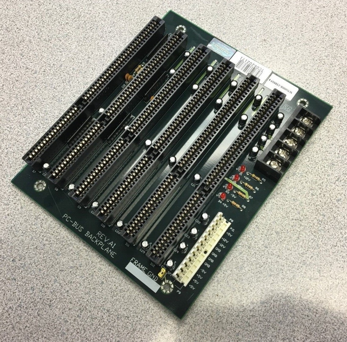 Advantech PC bus backplane rev A1 190261060, ship today | eBay