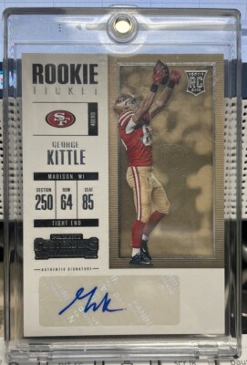2017 Contenders George Kittle Rookie Ticket Auto | eBay