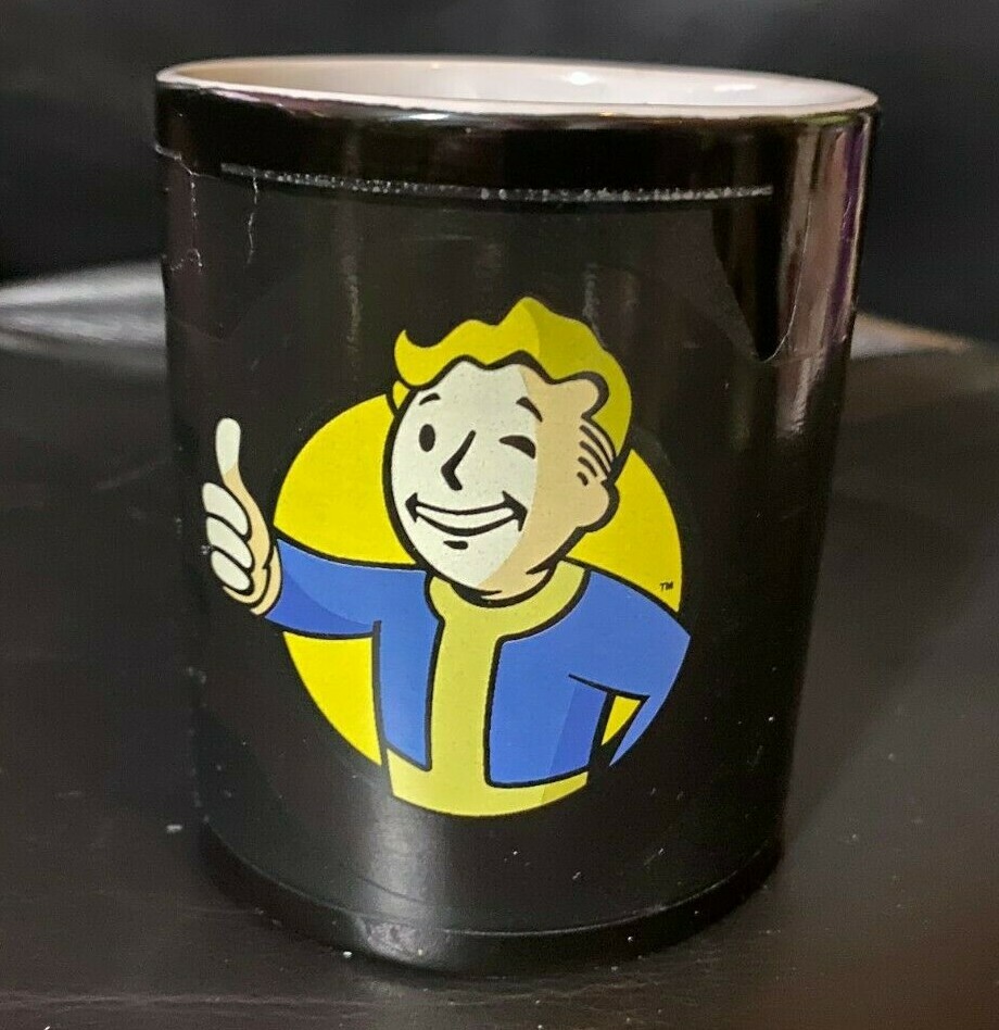 Fallout Heat Changing Mug Vault Boy Coffee Cup 4 Based on Video Game ...