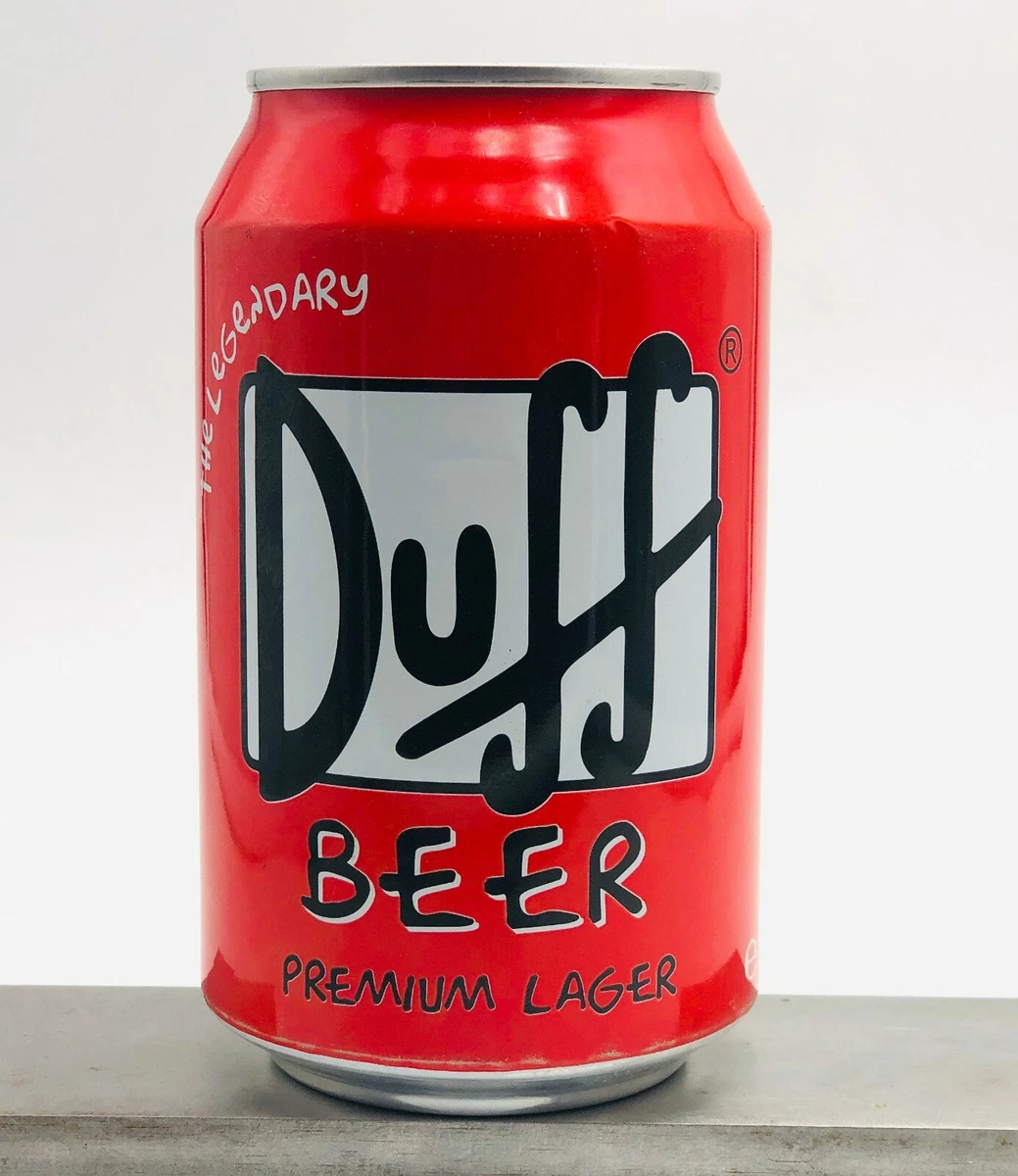 Duff Can Energy Drink The Simpsons Beer Homer Simpson Moe's