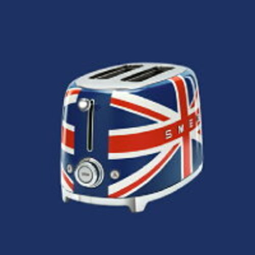 SMEG Toaster Union Jack Genuine 19.8Dx32.5Wx19.5H Retro Design 100V | eBay